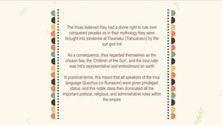 The Inca Empire | PPTX