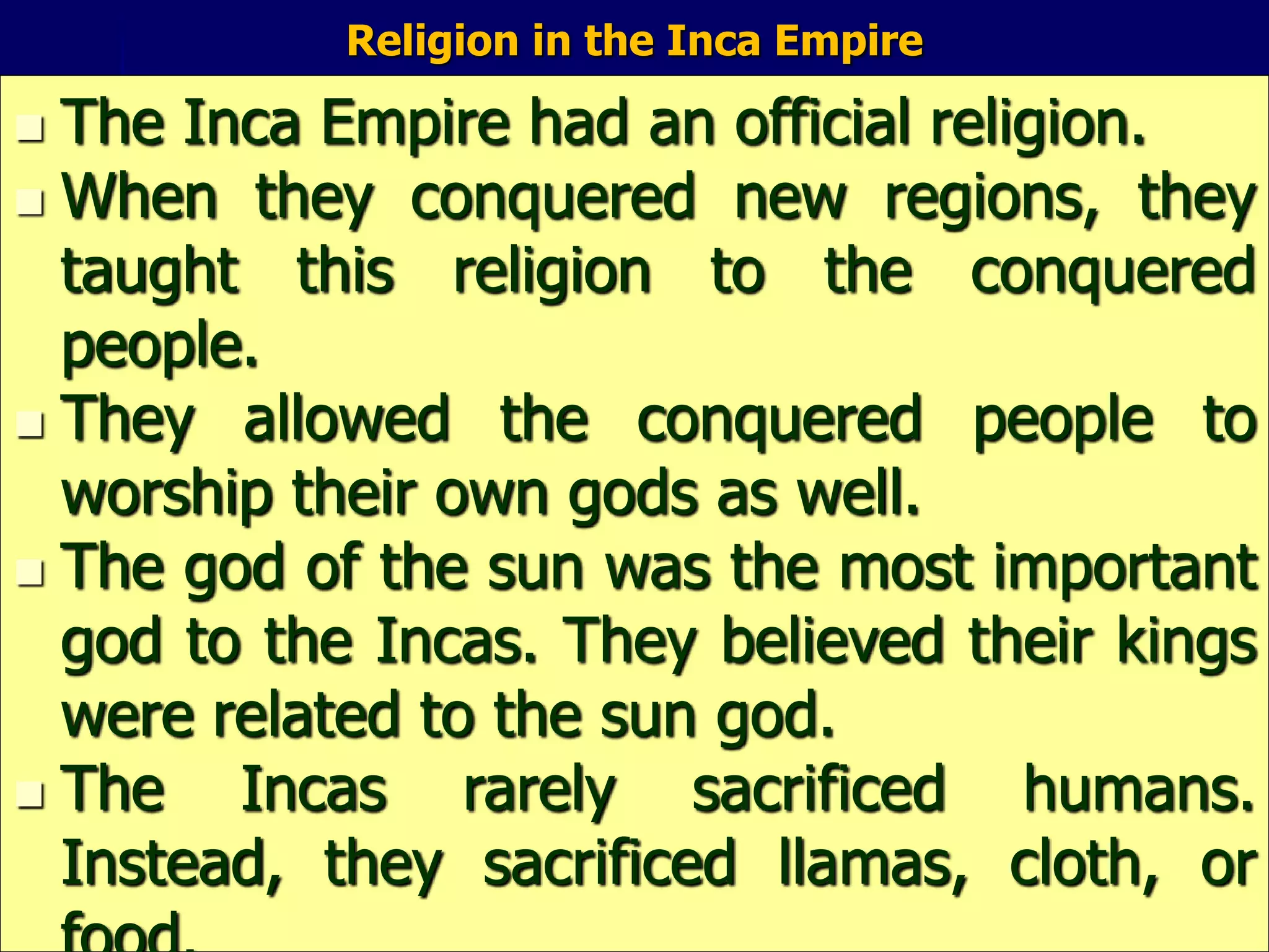 The Inca Empire | PPT