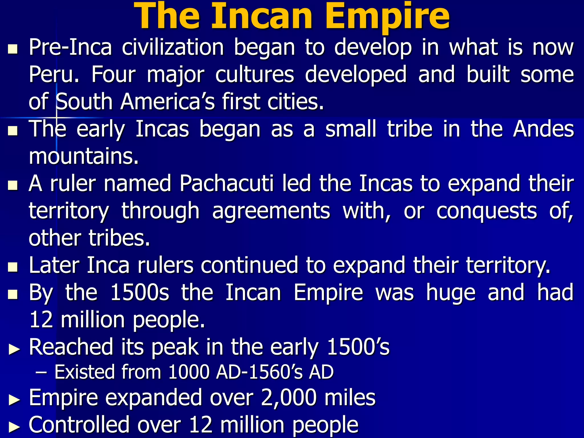 The Inca Empire | PPT