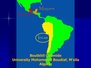 Inca Empire On World Map