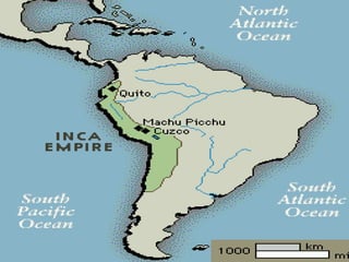 A Map Where Was The Inca Civilization