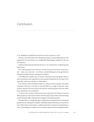 The income gap between aboriginal peoples and the rest of canada | PDF