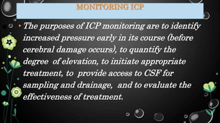 Nursing management client with Increased intracranial pressure ( ICP ...