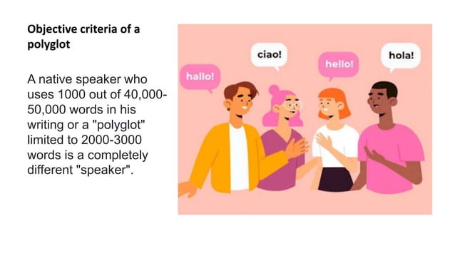 The Incredible People "Polyglot" | PPT