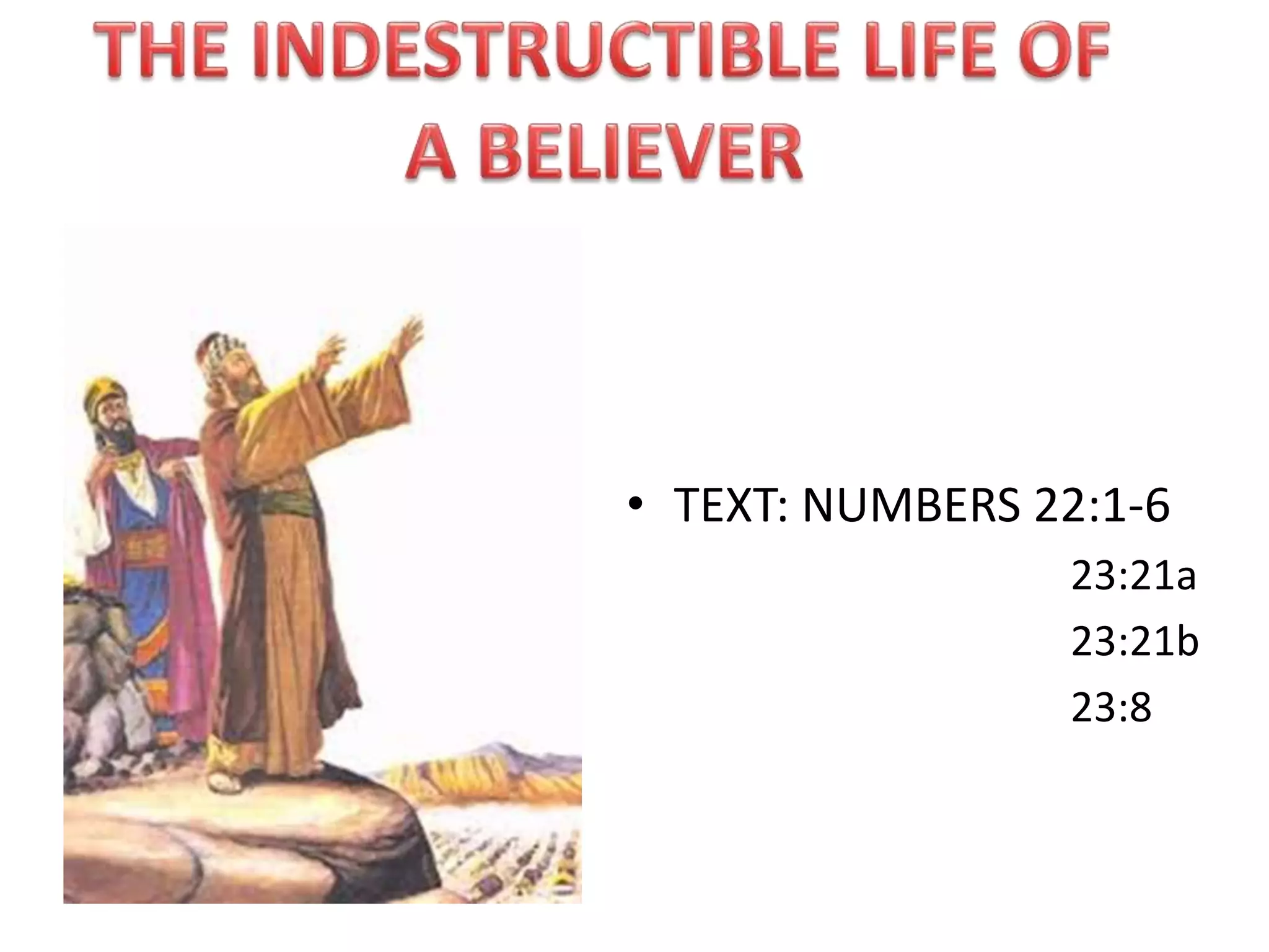 The indestructible life of a believer ppt | PPTX | Christianity ...