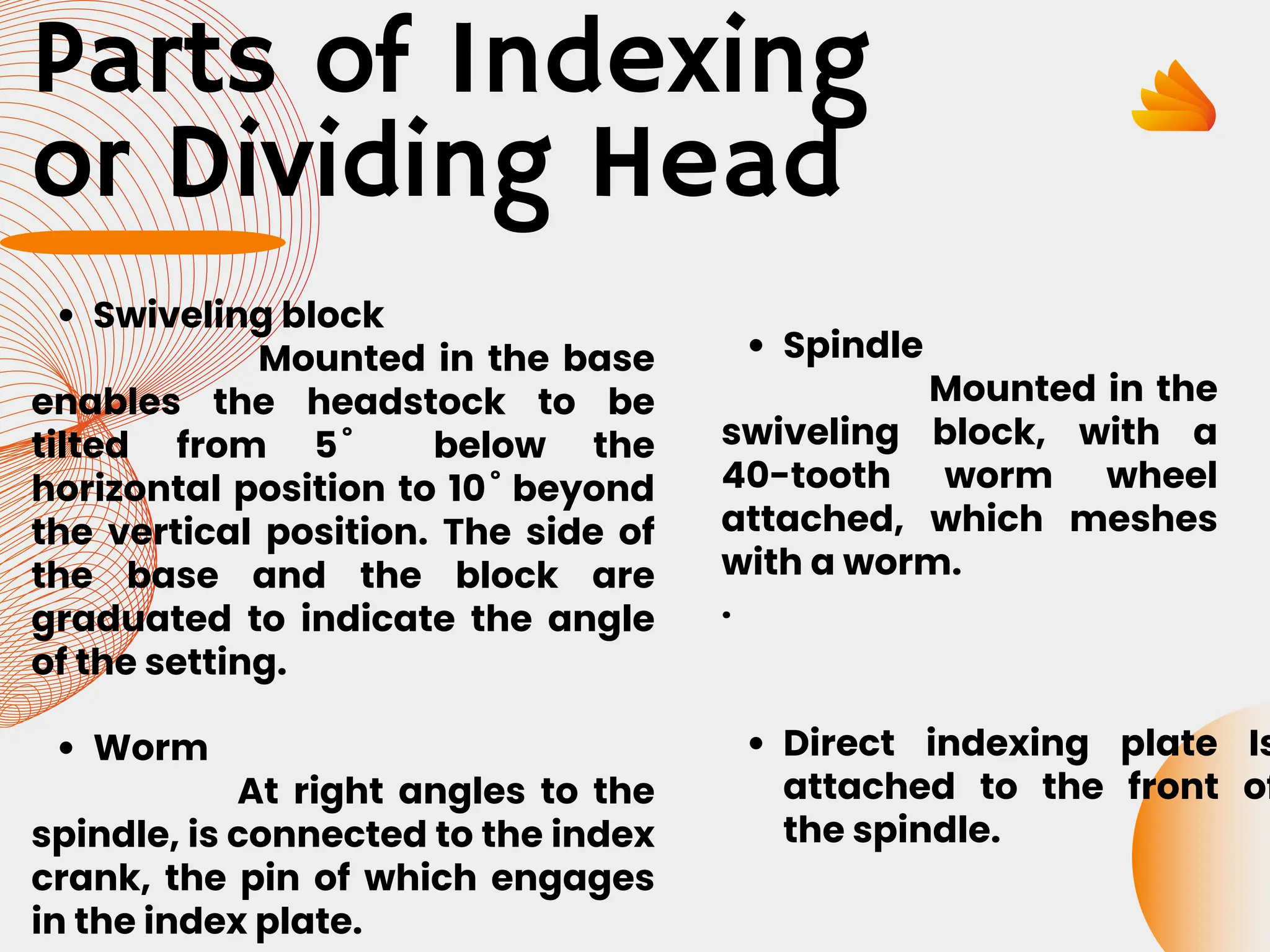 The Indexing or Dividing Head on milling machine | PDF