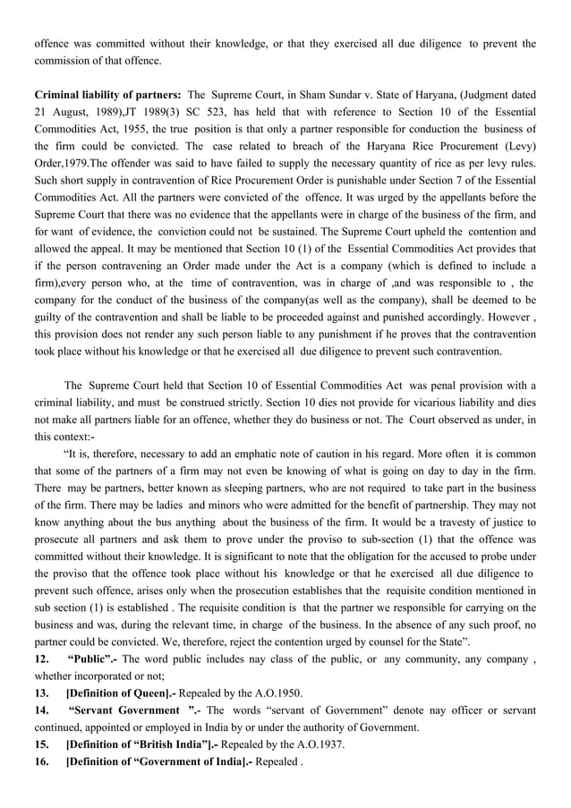 The Indian Penal Code. | PDF