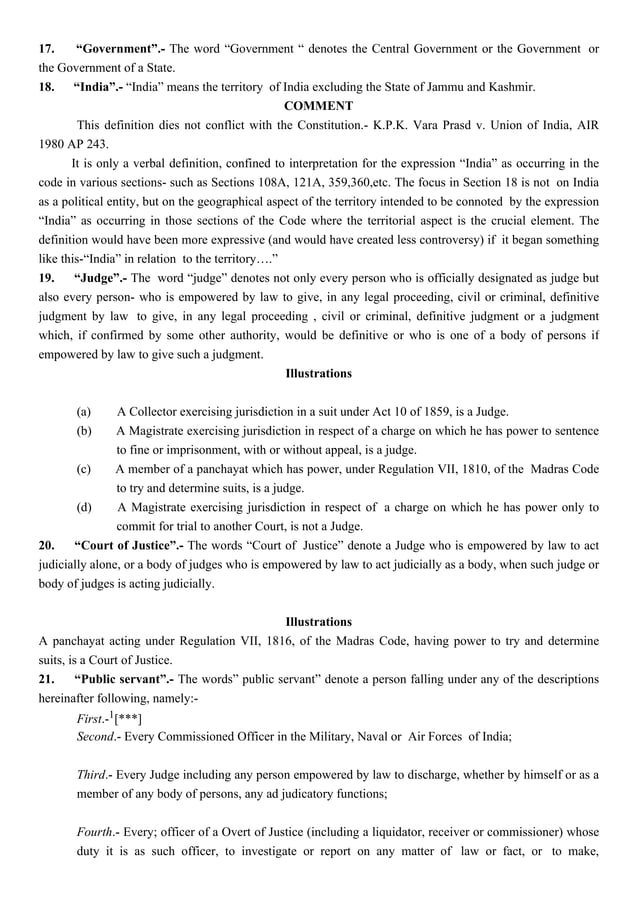 The Indian Penal Code. | PDF