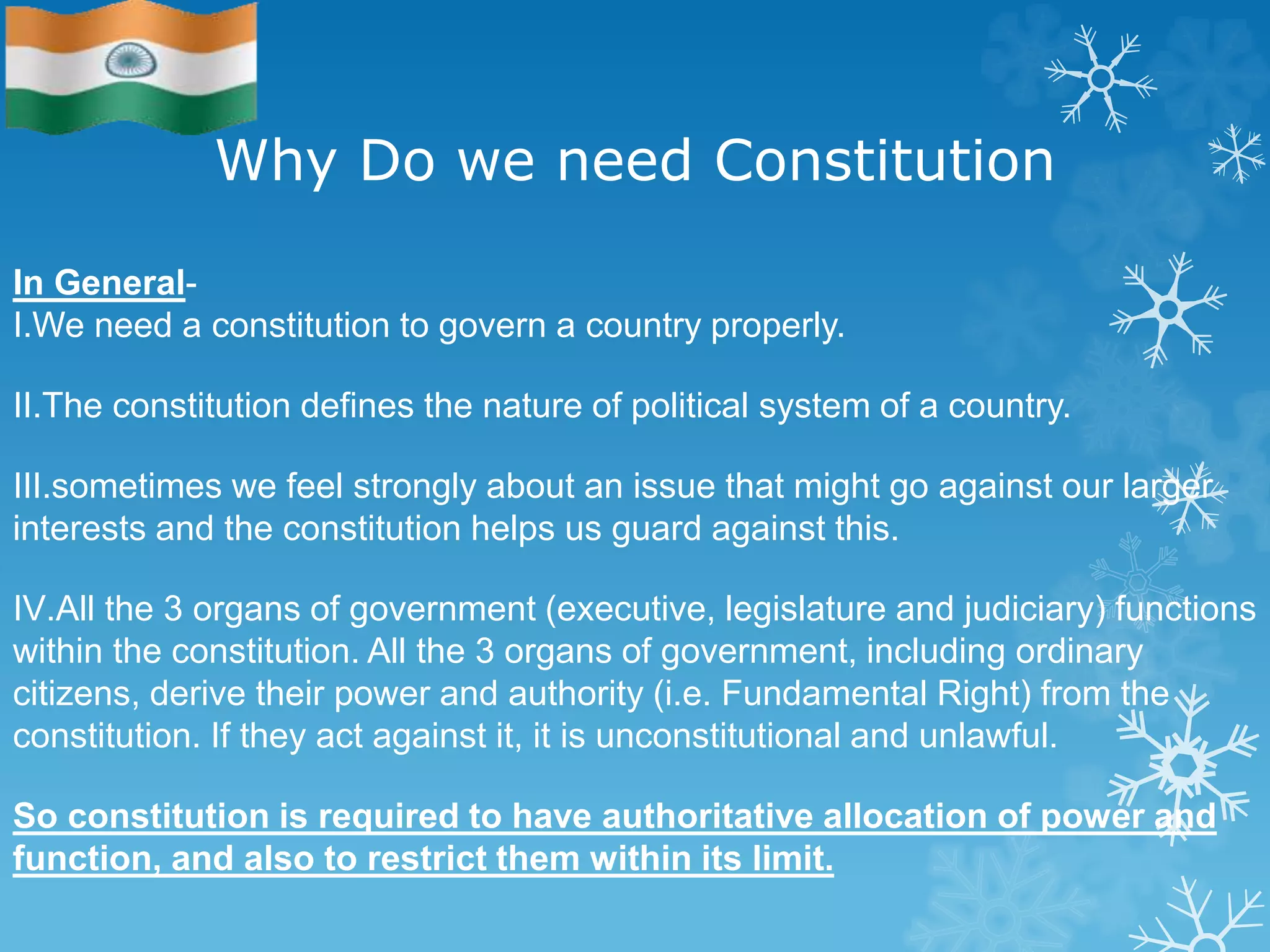 The Krishna's PPT on Indian Constitution | PPTX