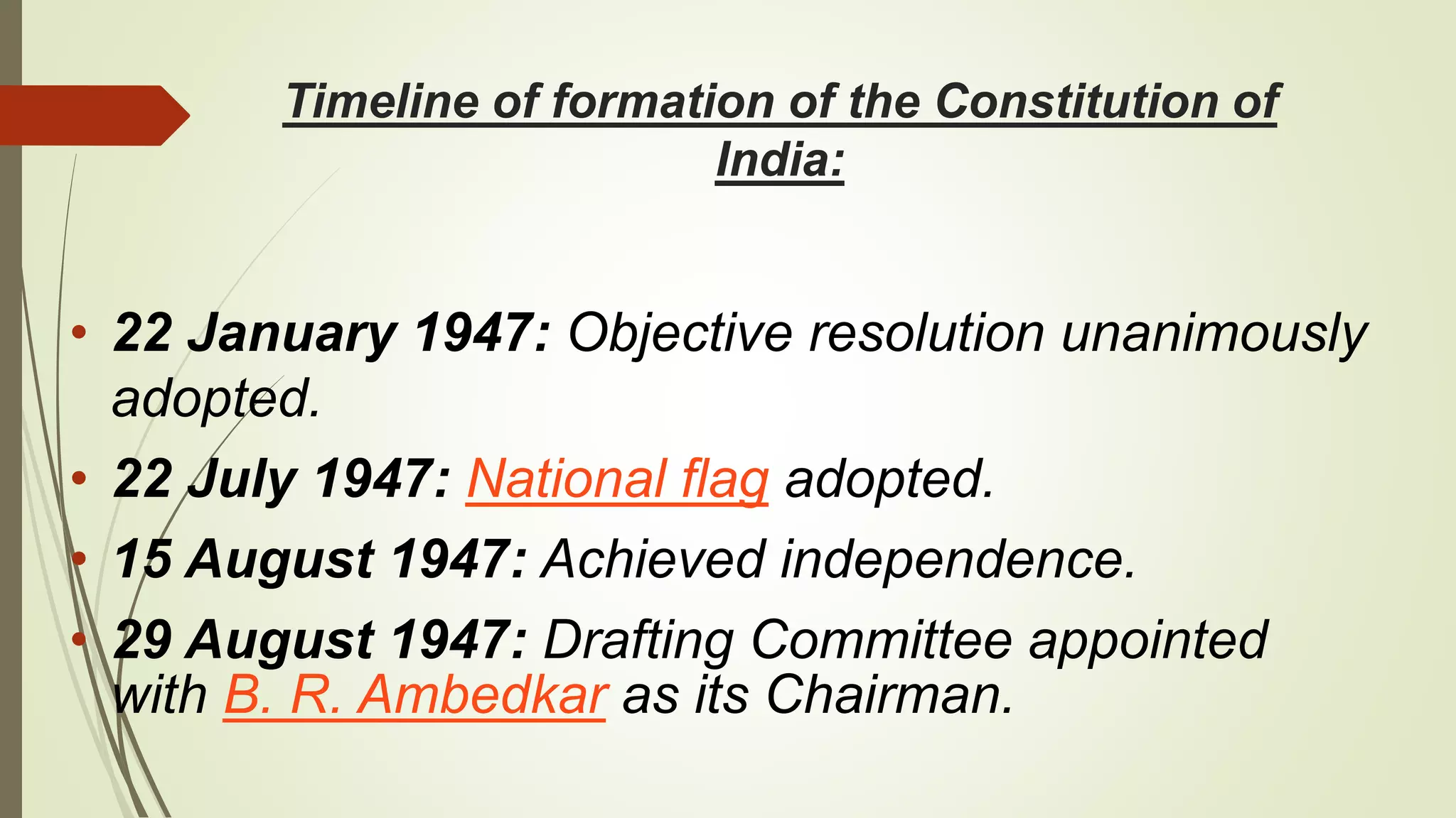 THE INDIAN CONSTITUTION PREAMBLE FUNDAMENTAL DUTIES AND RIGHTS_082904.pptx