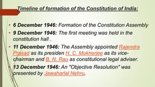 THE INDIAN CONSTITUTION PREAMBLE FUNDAMENTAL DUTIES AND RIGHTS_082904.pptx