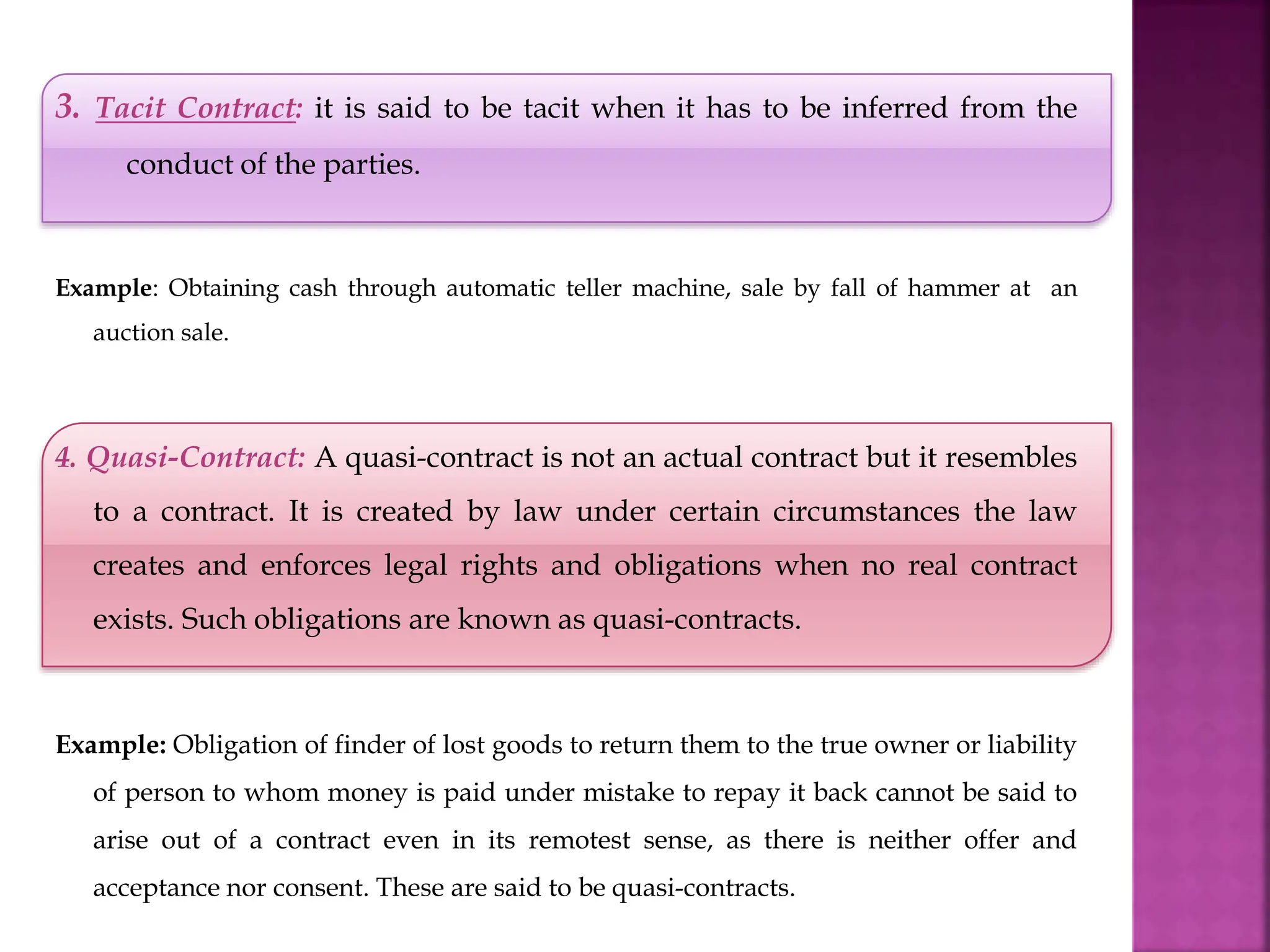 THE INDIAN CONTRACT ACT 1872 NOTES FOR STUDENTS | PPTX