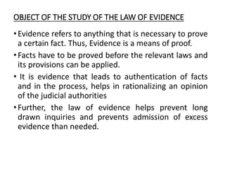 The Indian Evidence Act , 1872.pptx