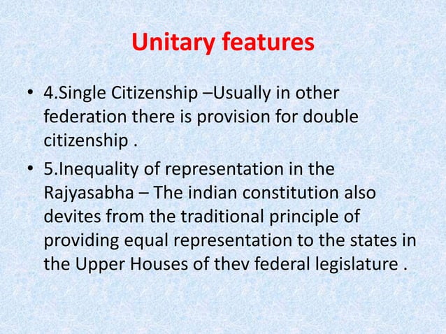 The indian federal system | PPSX