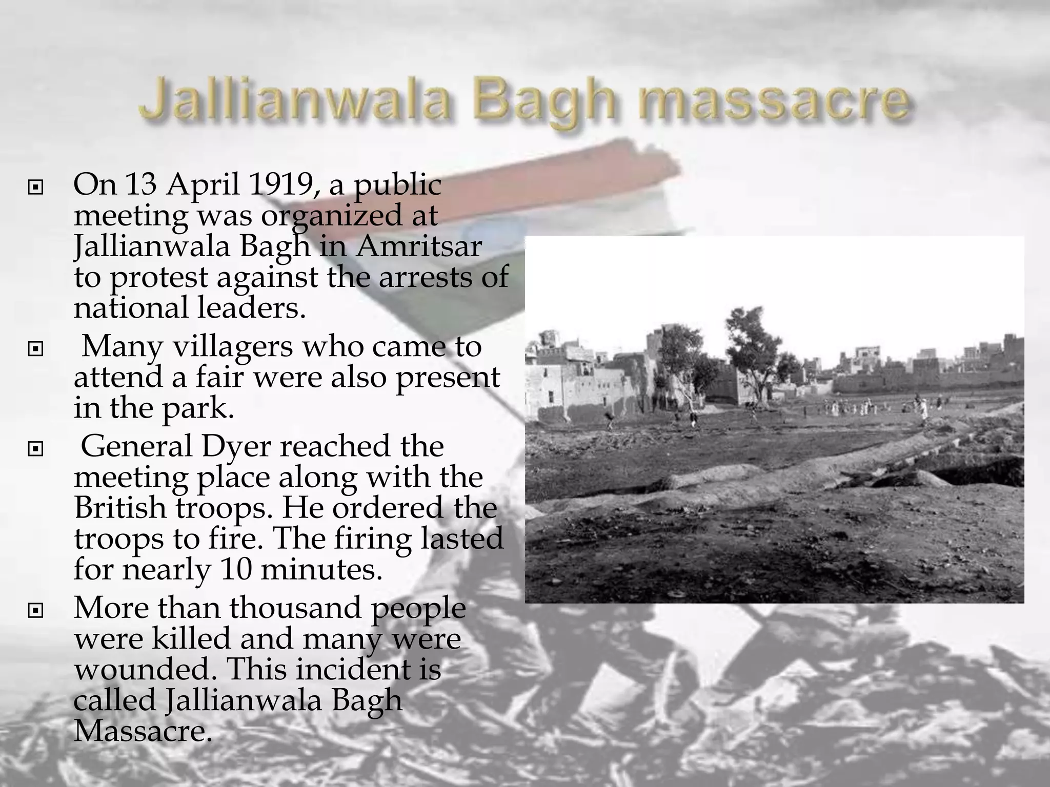 The Indian Freedom Struggle | PPTX