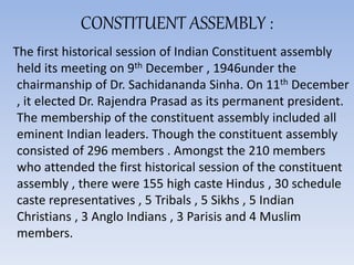 The indian independence act 1947 | PPTX