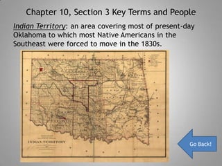 The indian removal act of 1830 | PPTX
