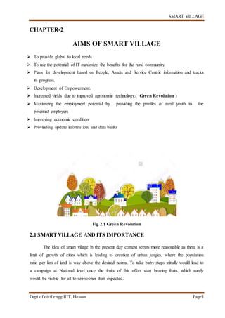 smart village report | DOCX