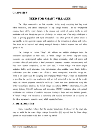 smart village report | DOCX