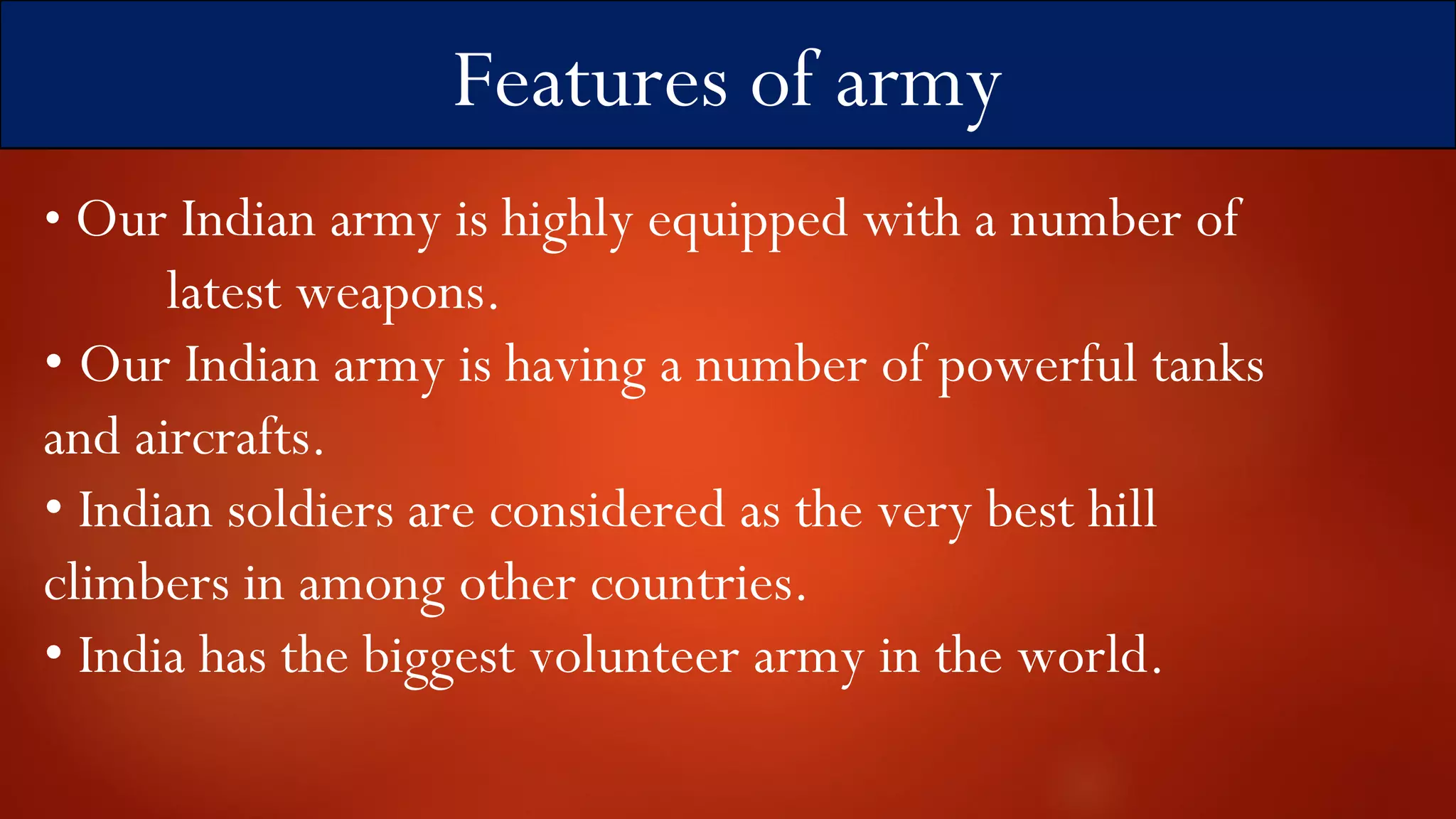 The indian solider | PPT