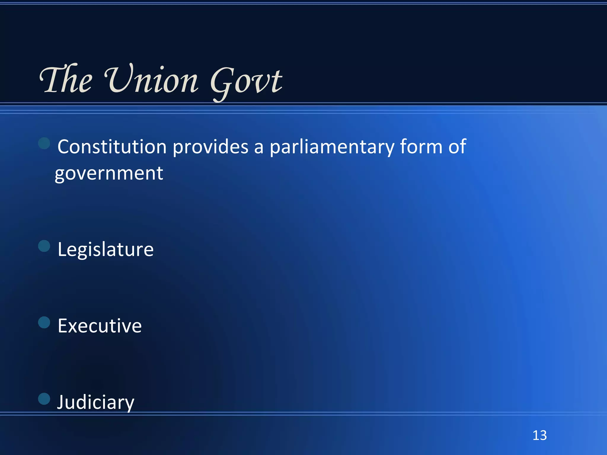 The indian union government op edit | ODP | Civic affairs | Politics