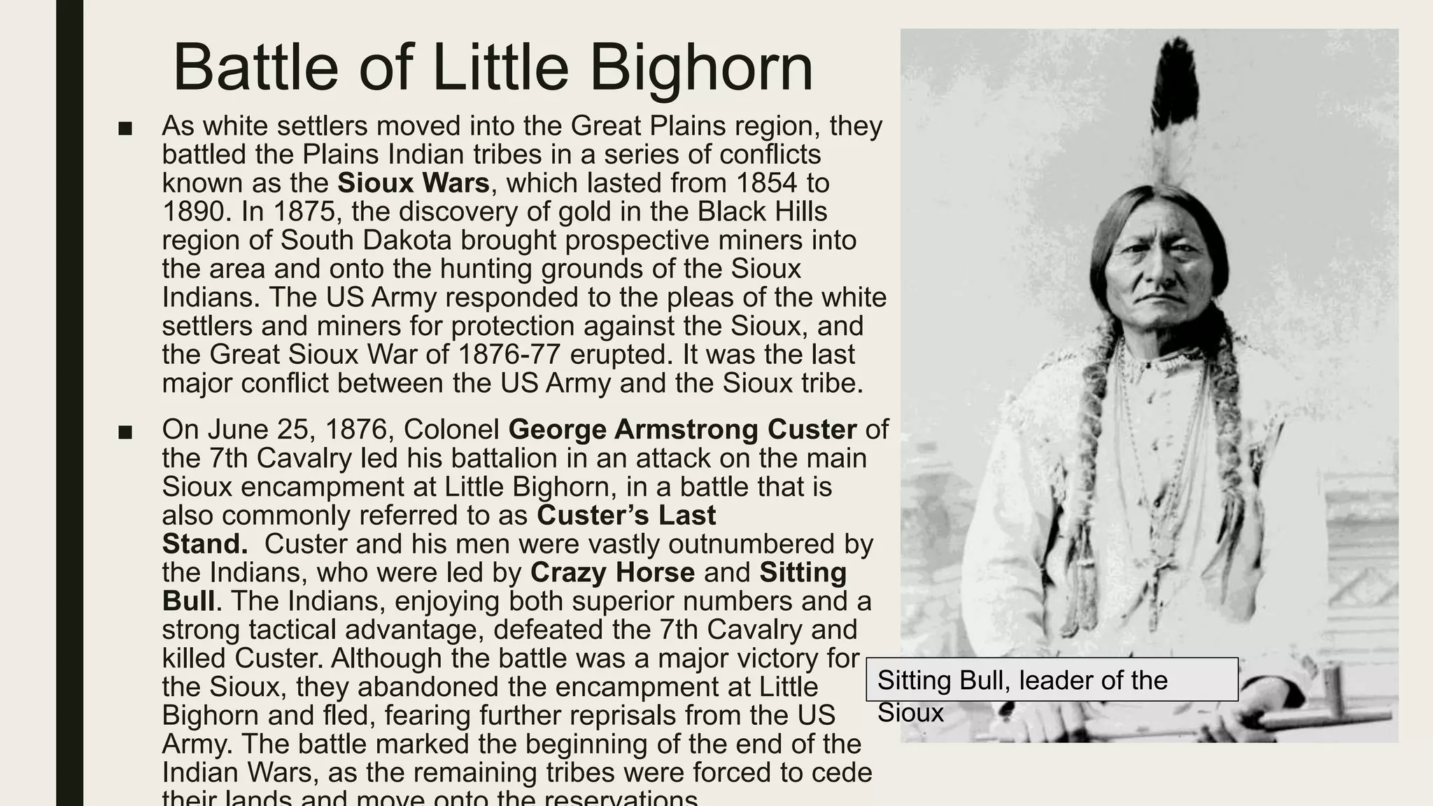 The indian wars | PPTX