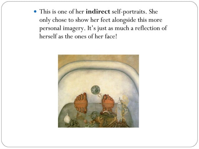 The indirect self portrait | PPT | Painting | Arts and Crafts