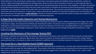 The Indispensable Role of Outlier Detection for Ensuring Semiconductor ...