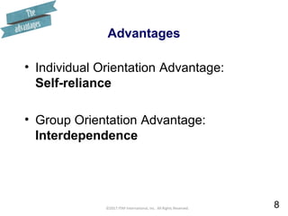 The Individualism Dimension and Intercultural Competence | PPT