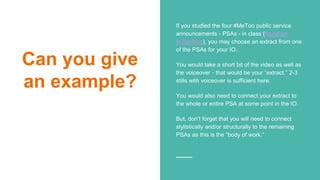 Detailed Powerpoint on the The Individual Oral for the IB | PPTX