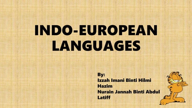 The indo european family languages | PPT