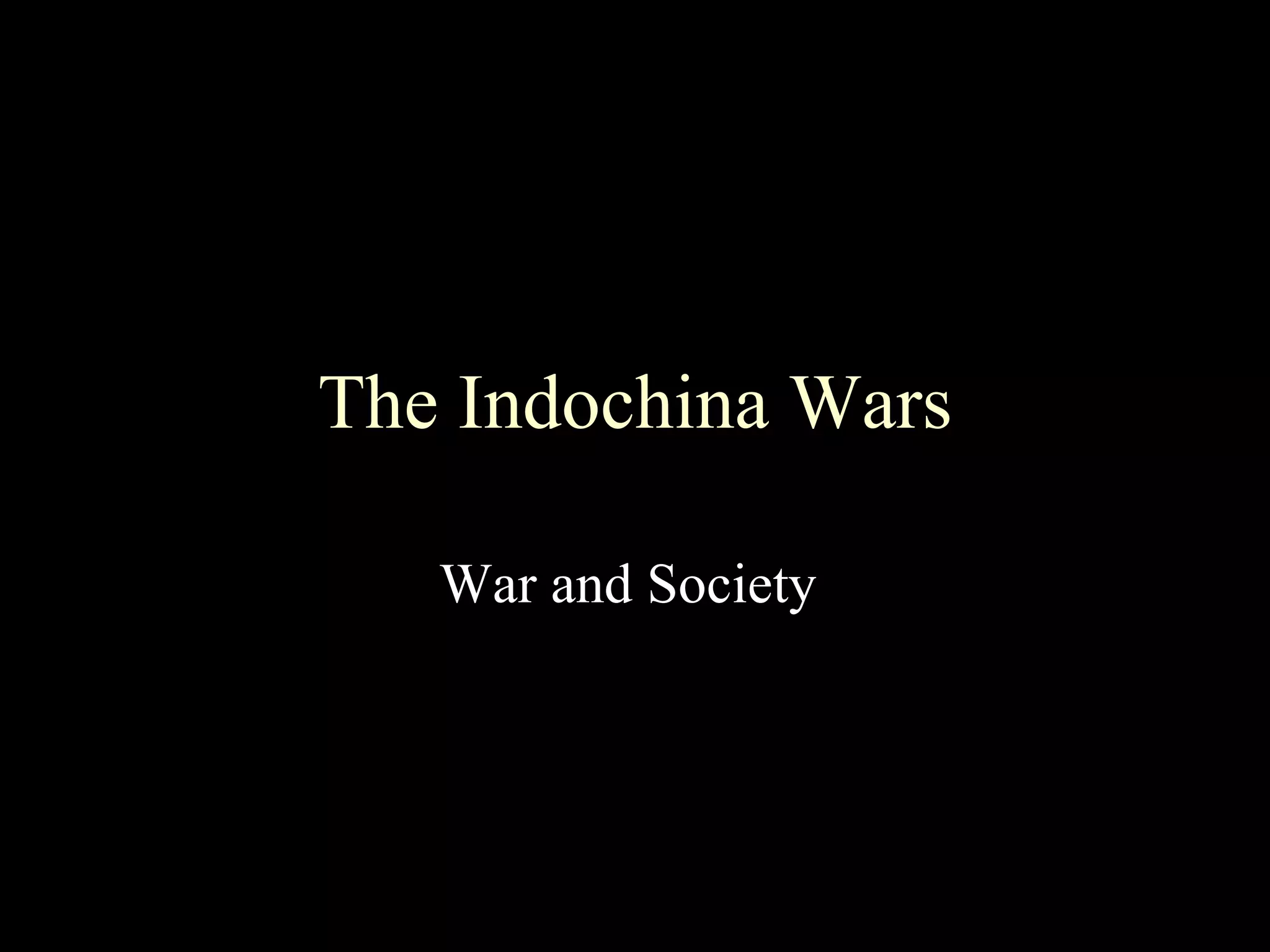 The Indochina Wars | PPT