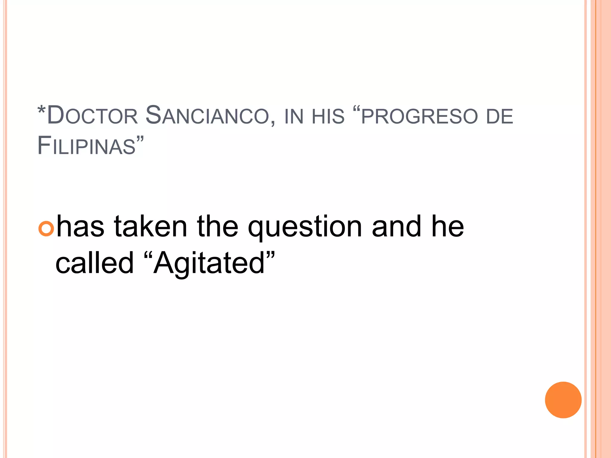 The indolence of the filipino group #2 | PPTX