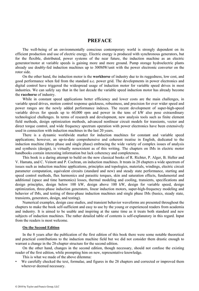 The Induction Machines Design Handbook, Second Edition (Electric Power ...