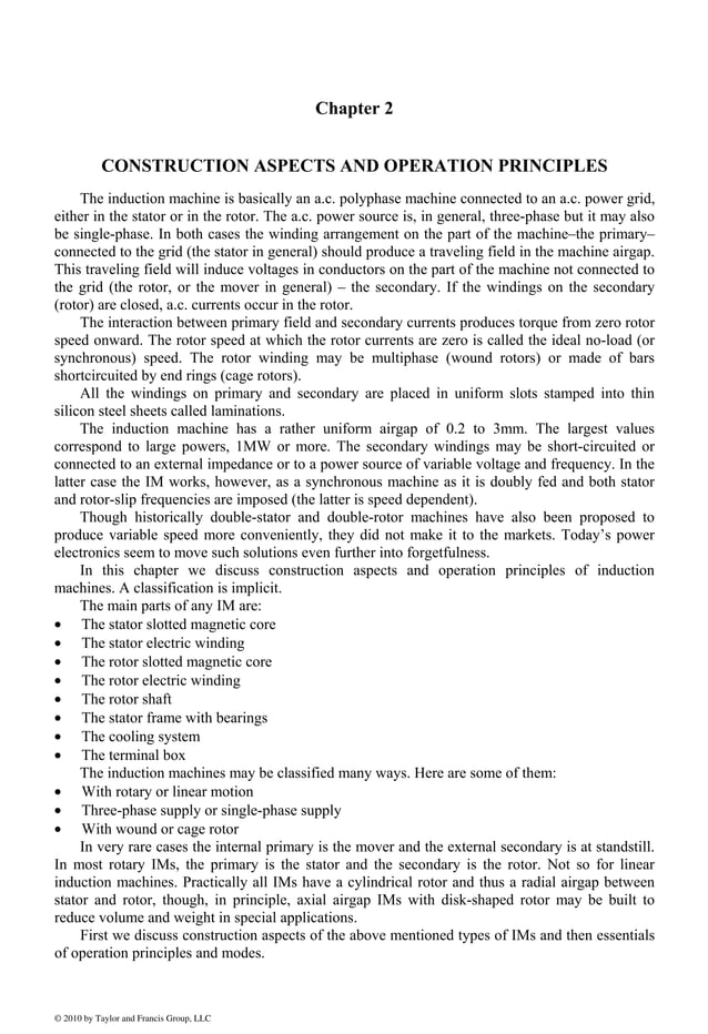 The Induction Machines Design Handbook, Second Edition (Electric Power ...