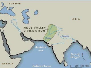 Ganges And Indus River Map