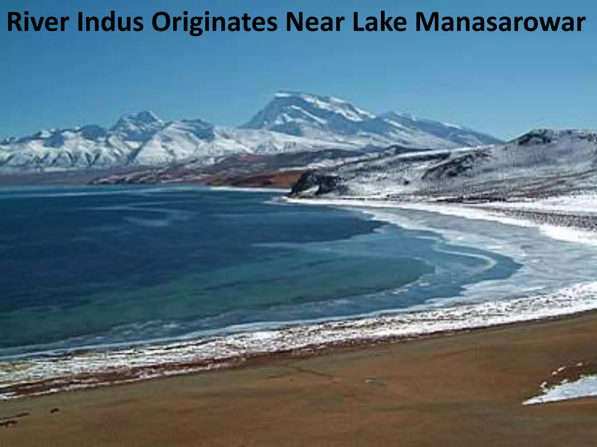 The indus river system | PPTX