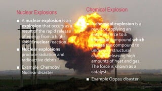 Industrial disasters | PPTX