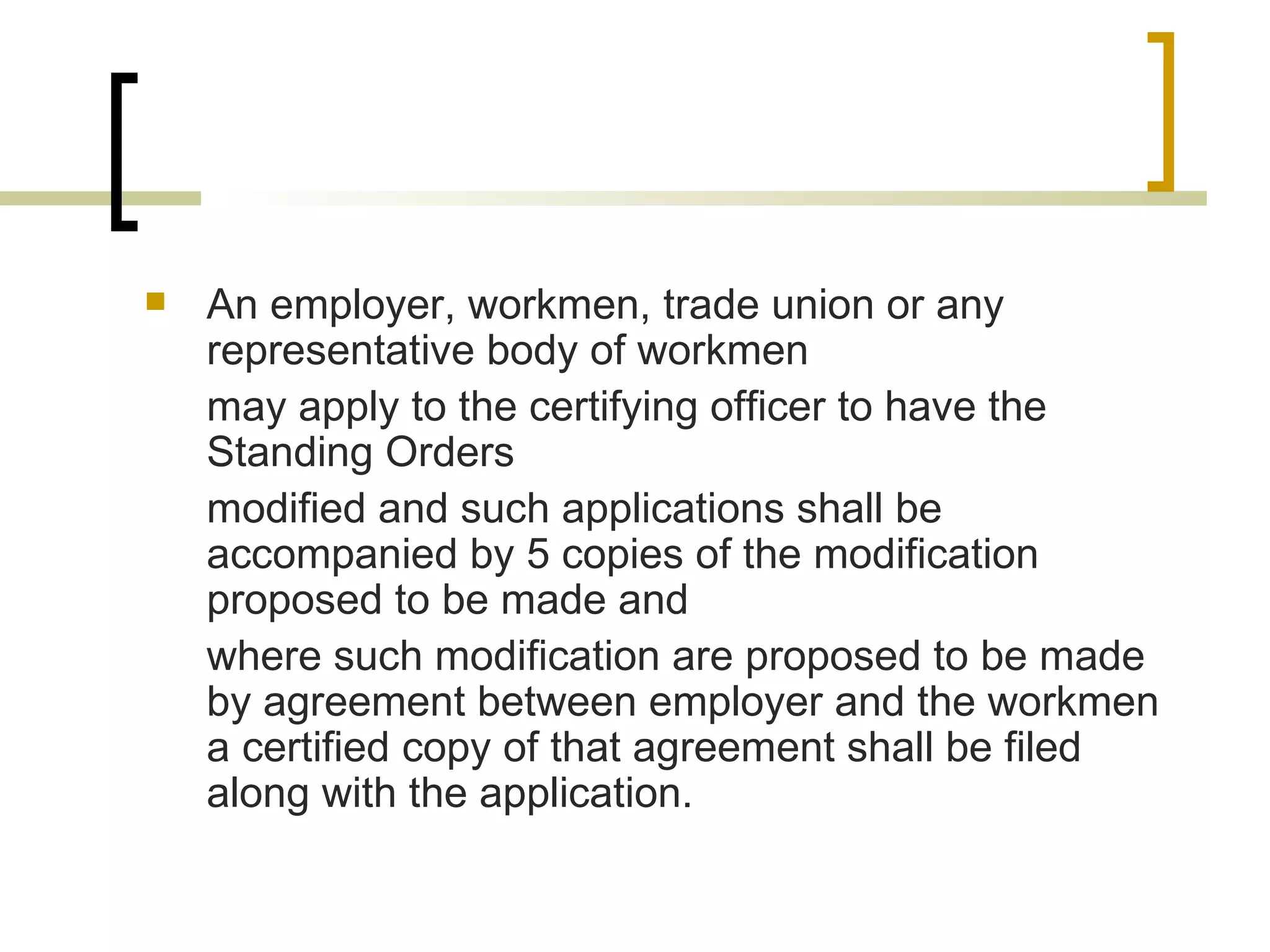 The industrial emp.(standing order) 1946 | PPT