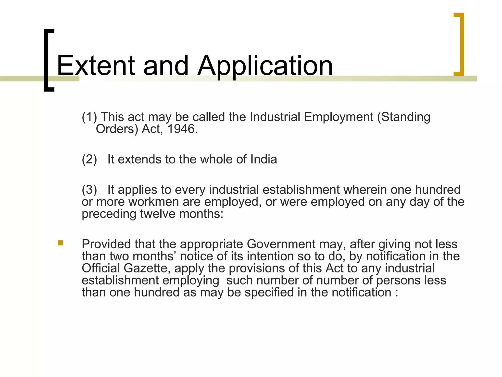 The industrial emp.(standing order) 1946 | PPT