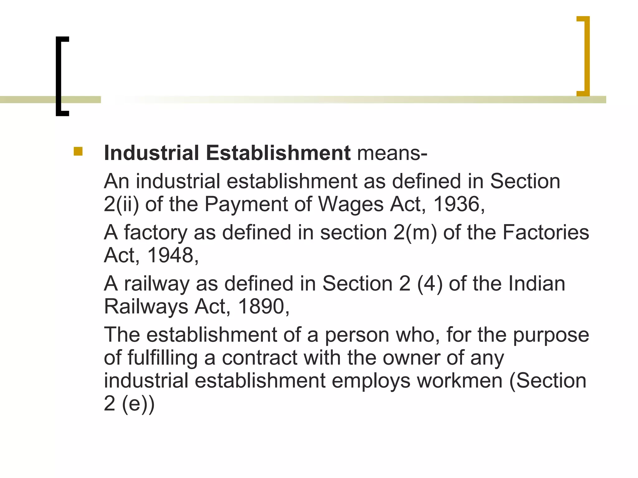 The industrial emp.(standing order) 1946 | PPT