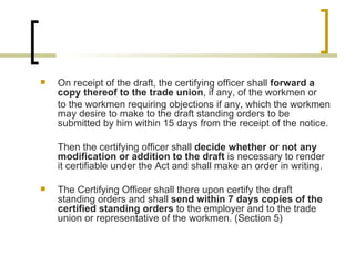 The industrial emp.(standing order) 1946 | PPT