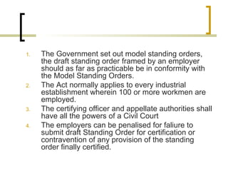 The industrial emp.(standing order) 1946 | PPT