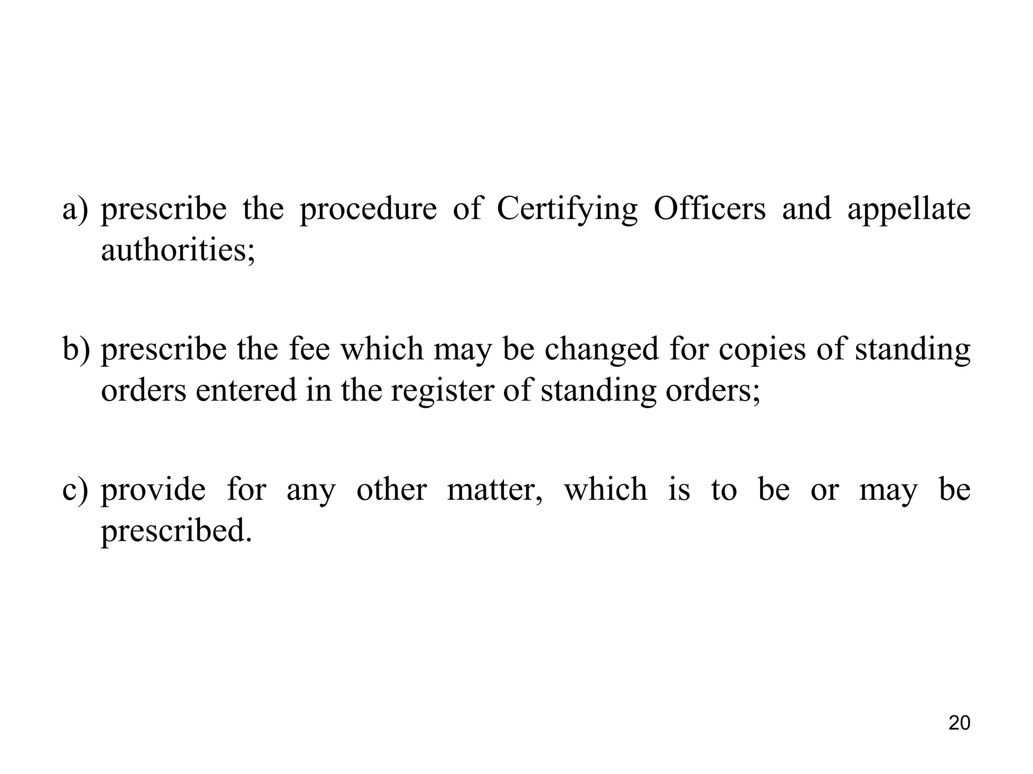 The Industrial Employment Standing Orders Act, 1946 | PPTX