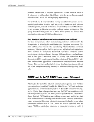 The industrial ethernet protocol wars fieldbus revisited | PDF