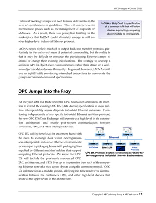 The industrial ethernet protocol wars fieldbus revisited | PDF