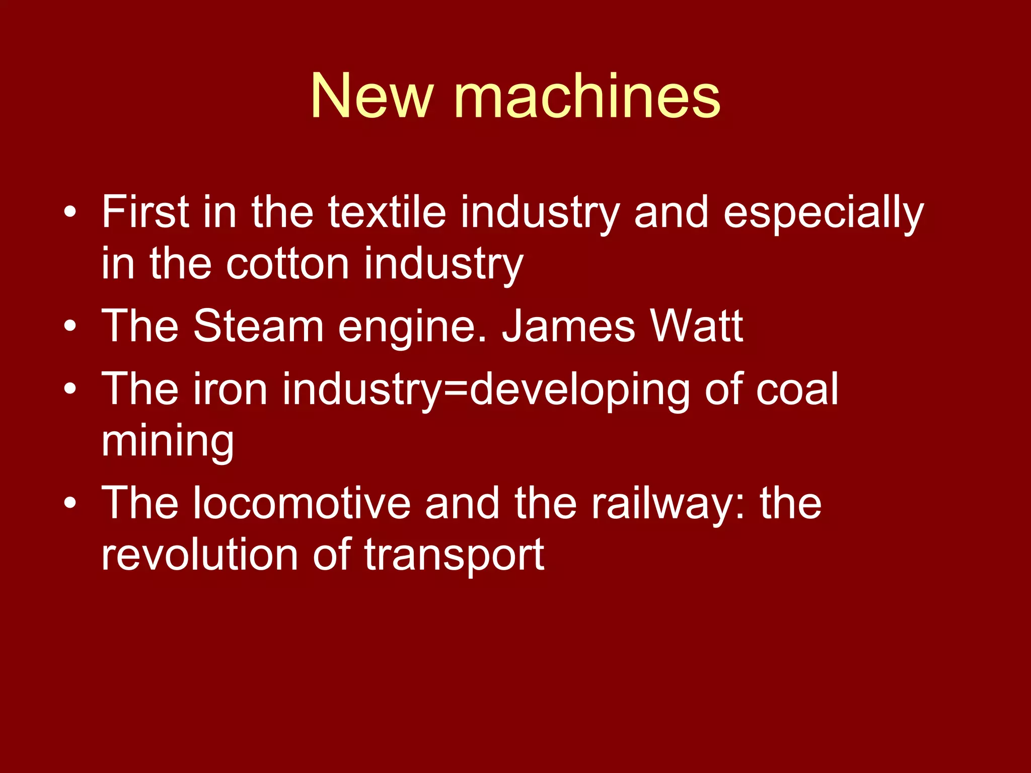 The Industrial Revolution | PPT