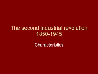 The Industrial Revolution | PPT