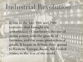 The industrial revolution | PPT