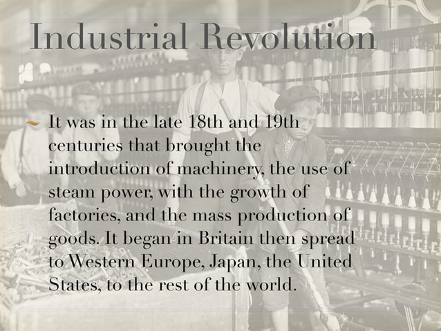 The industrial revolution | PPT